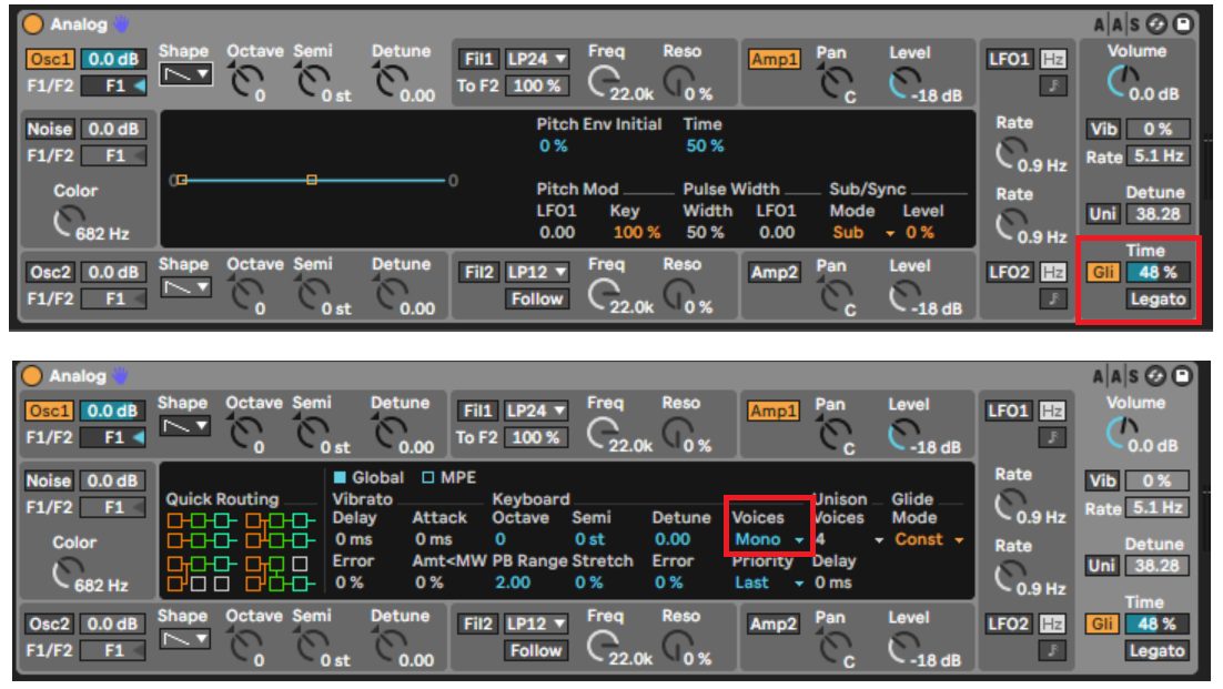 Glide in Various Software Synths - OURFRIENDGUS