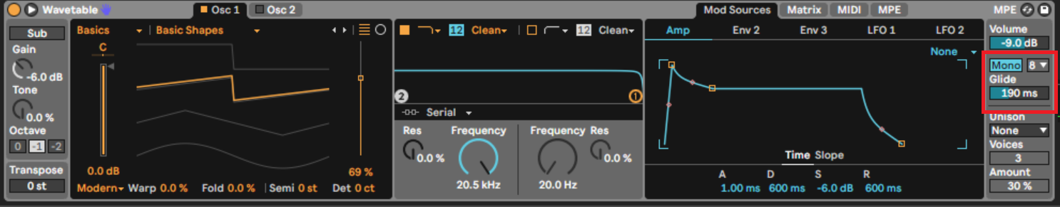 Glide in Various Software Synths - OURFRIENDGUS