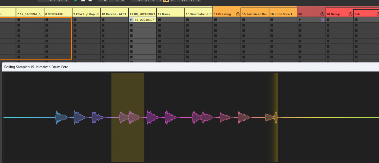 Rolling Sampler tricks - OURFRIENDGUS