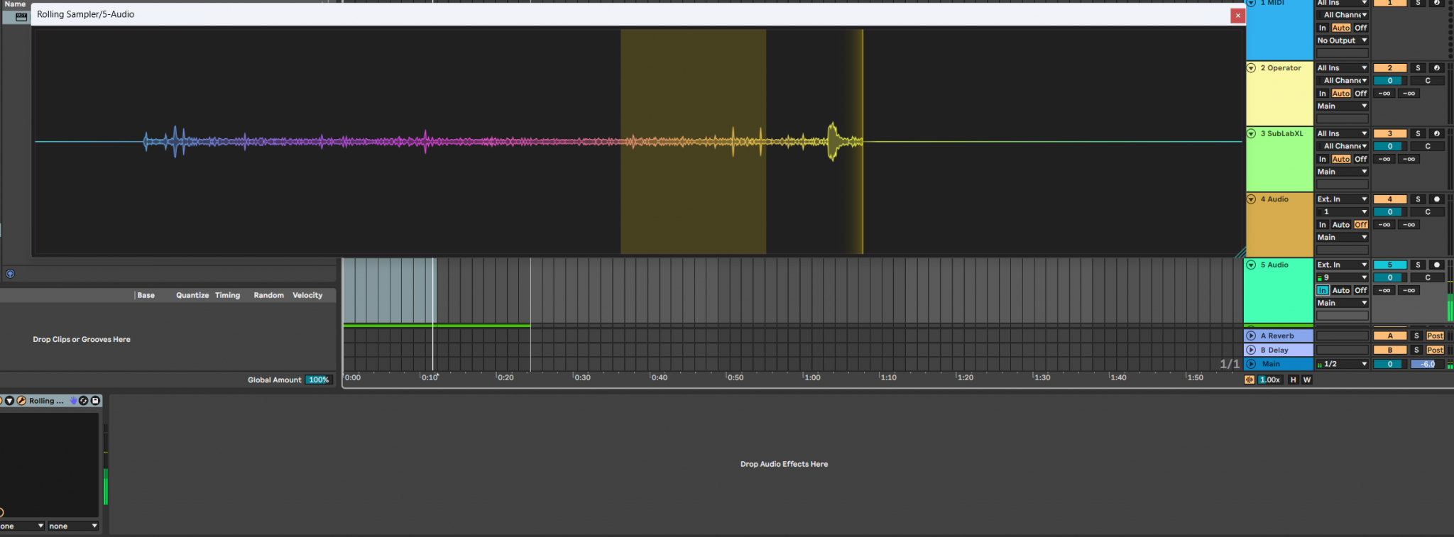 Rolling Sampler tricks - OURFRIENDGUS